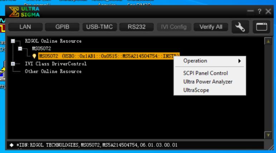 How to install option license by using UltraSigma SCPI command